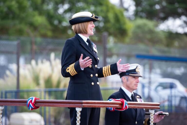 New CO for HMS Raleigh - Association of Wrens