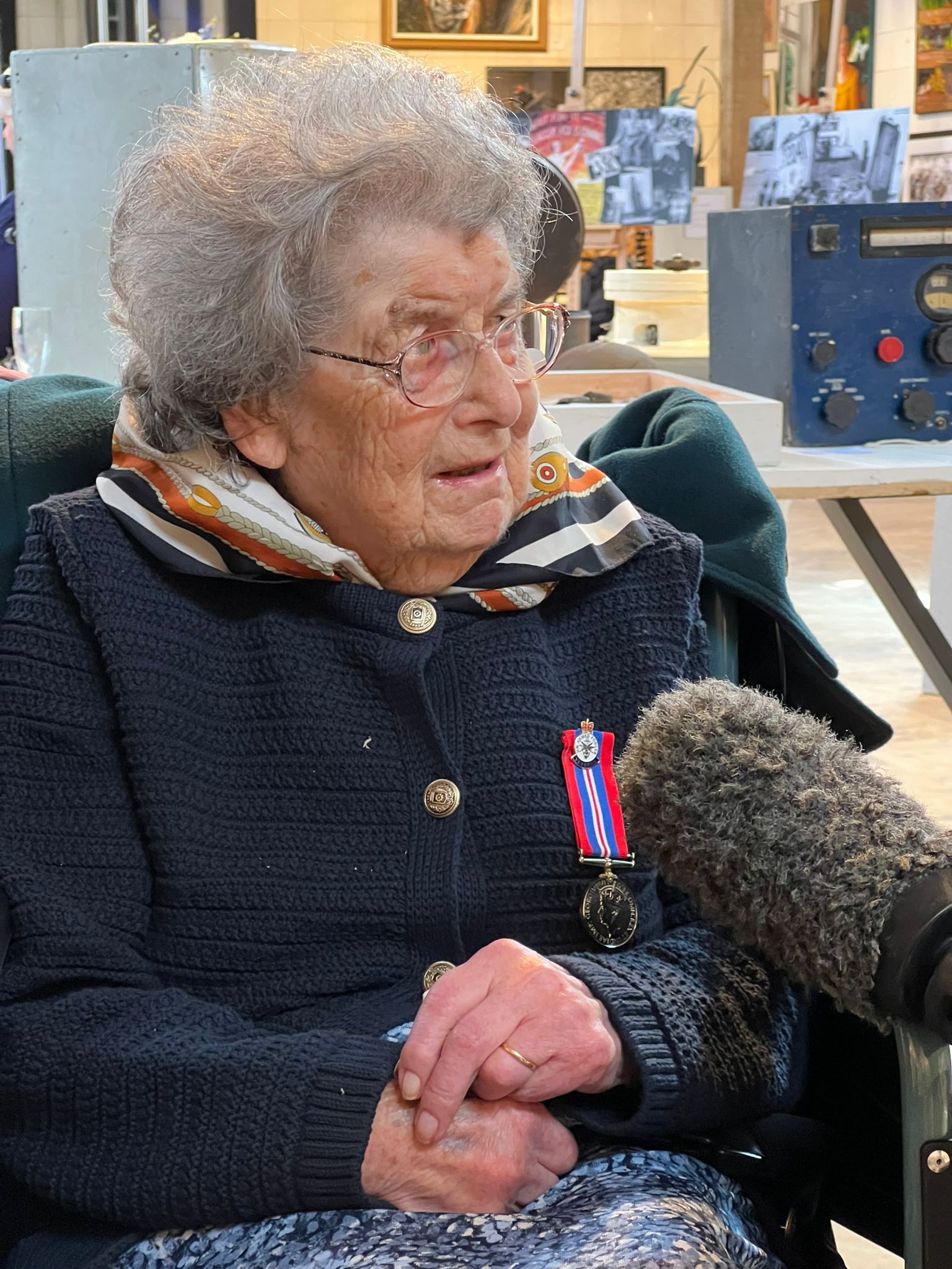 Wartime Wren awarded medal with help from dedicated carer - Association ...