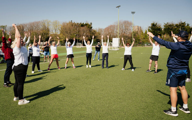 Walking Rugby AOW v RN Senior Ladies - Association of Wrens