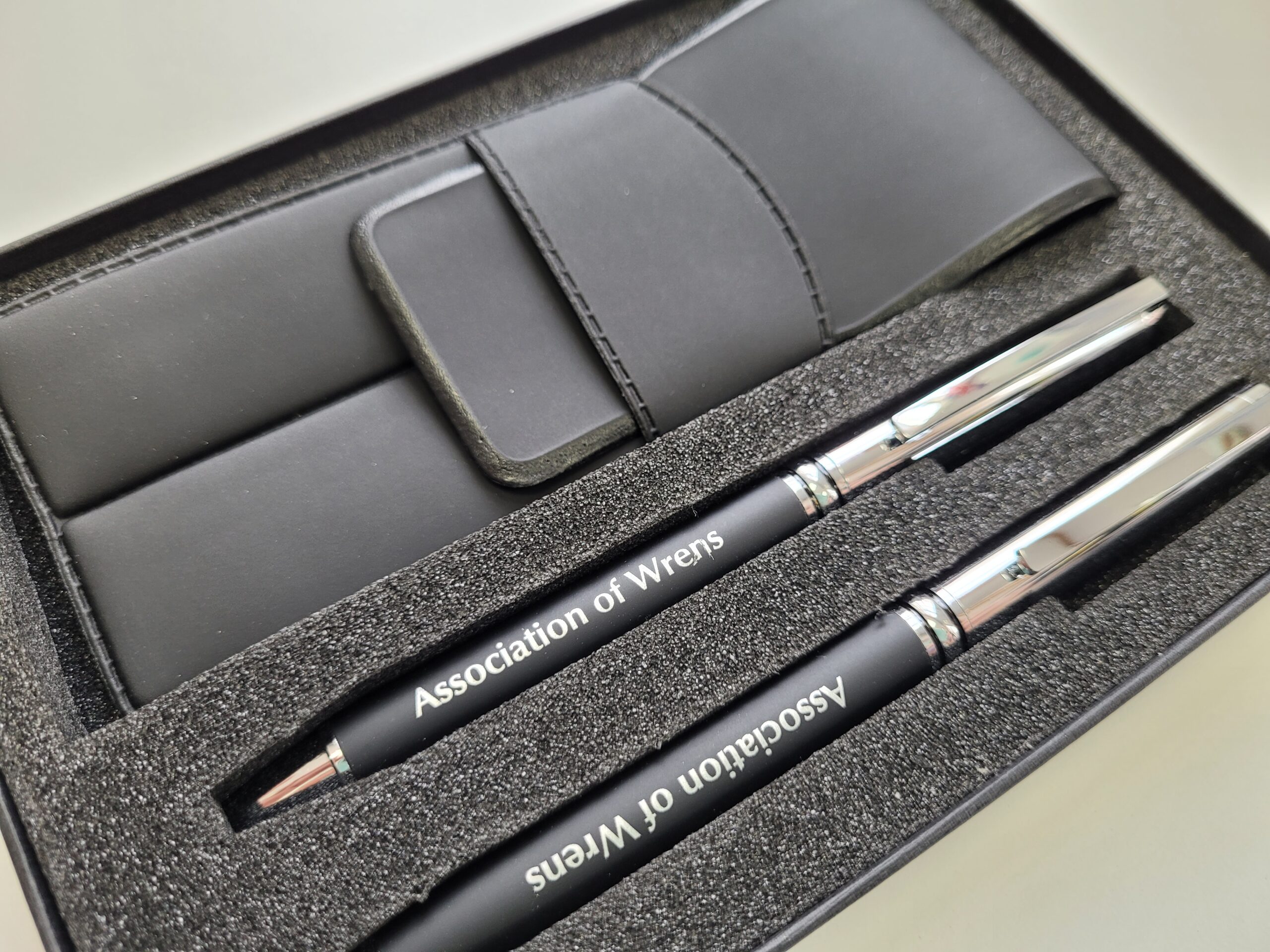 Engraved Pen Set Association Of Wrens